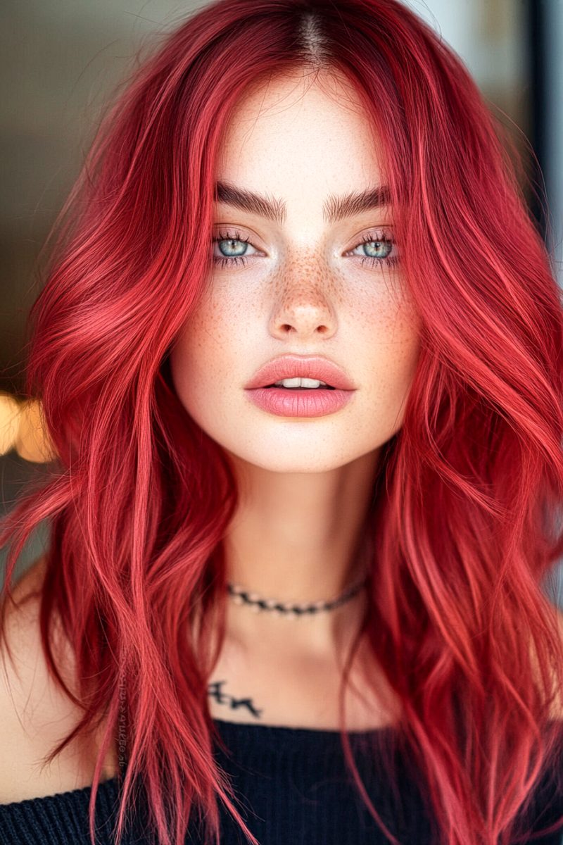 30 Juiciest Watermelon Hair Colors for a Show-Stopping Summer Look 🍉💖